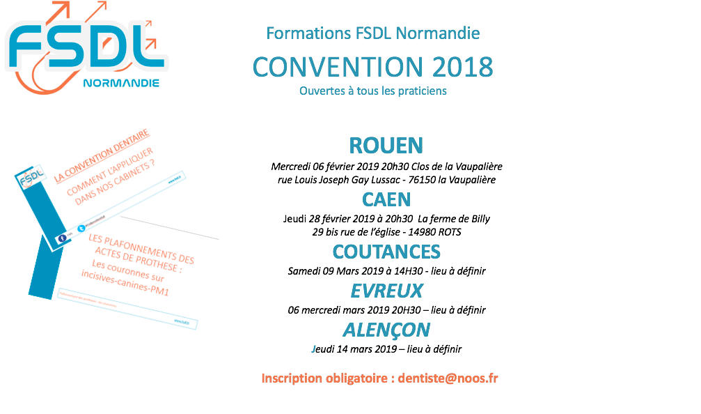 FSDL Normandie | FSDL, Fédération des Syndicats Dentaires Libéraux