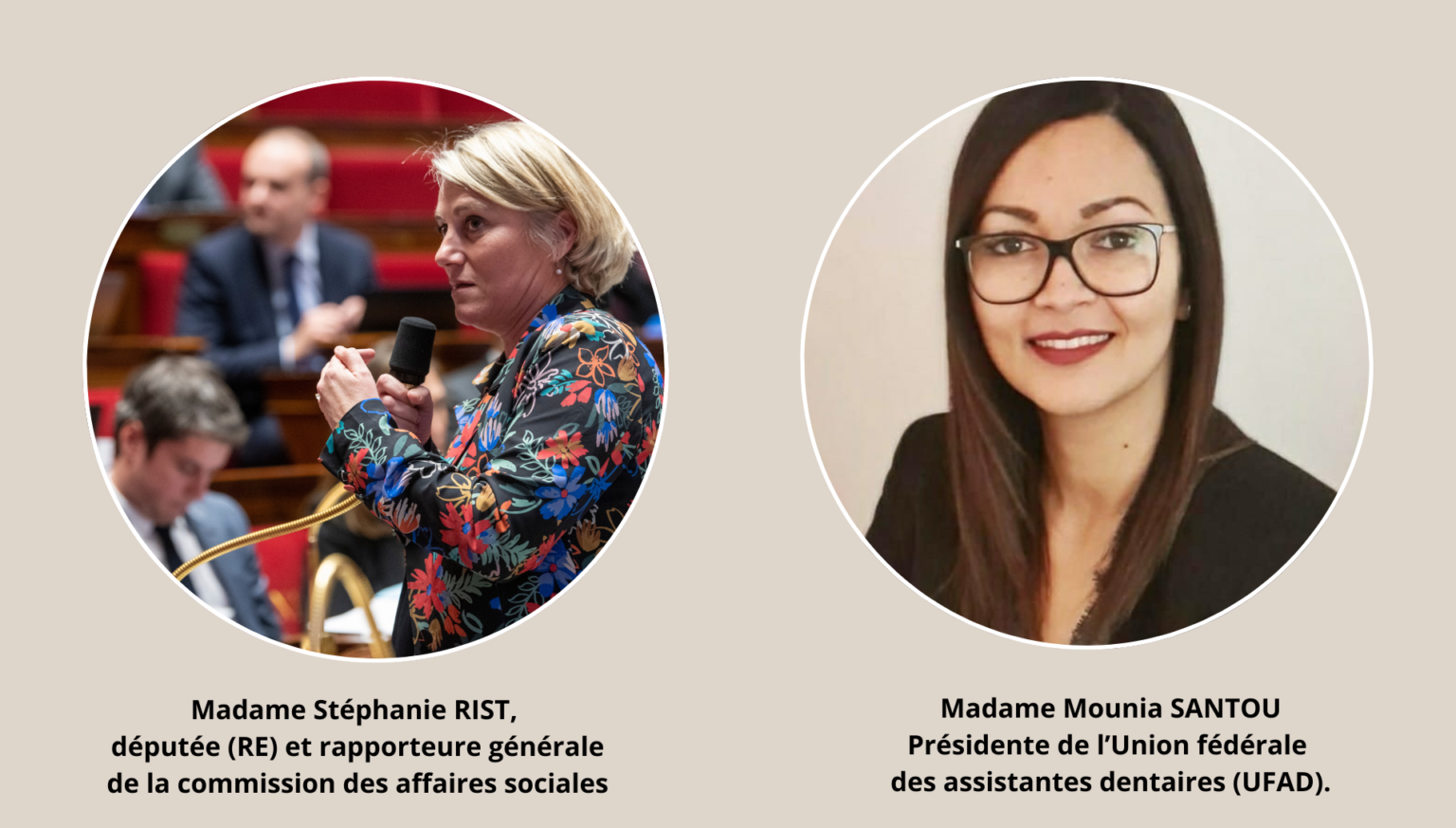 ASSISTANTS DENTAIRES DE NIVEAU 2, INTERVIEW CROISEE DE STEPHANIE RIST ...