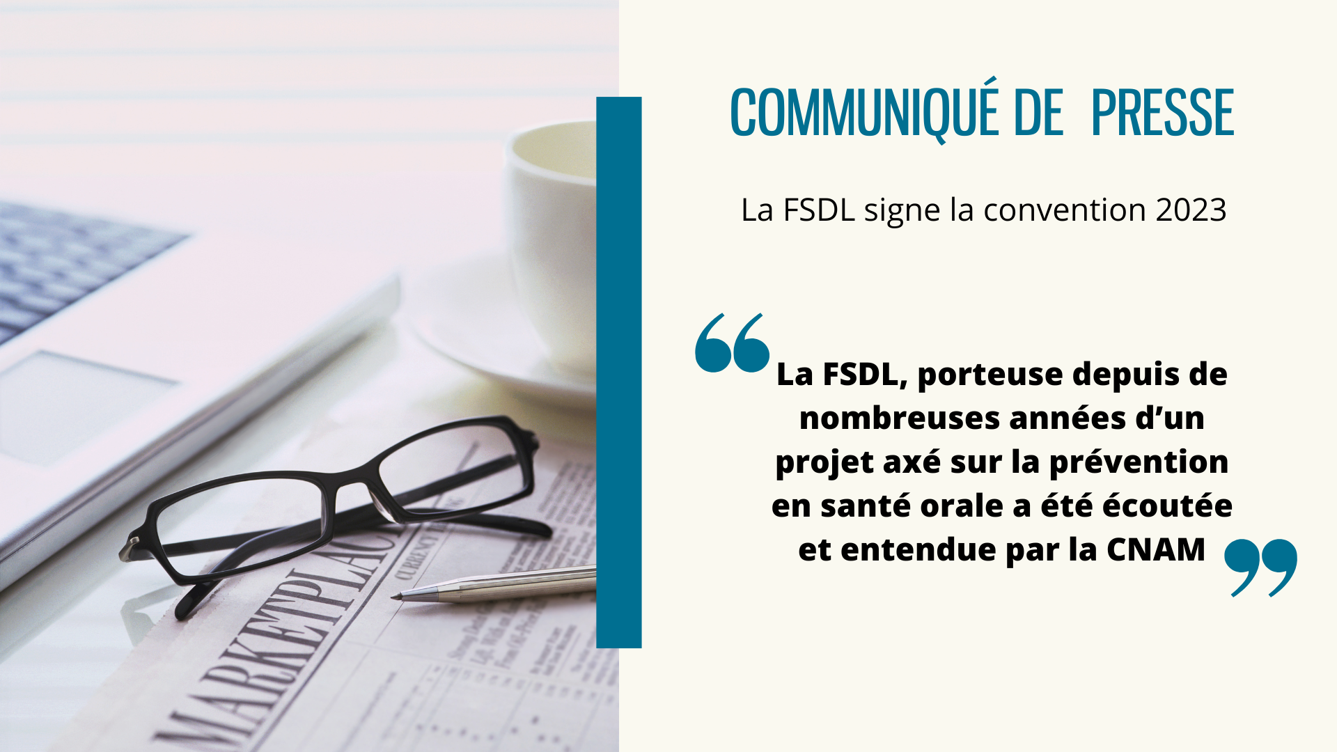 LA FSDL SIGNE LA CONVENTION | FSDL, Fédération des Syndicats Dentaires ...